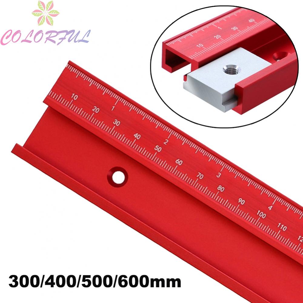 【COLORFUL】Miter Track 45*12.5mm For Router Table For Tablesaws T-Slot ...