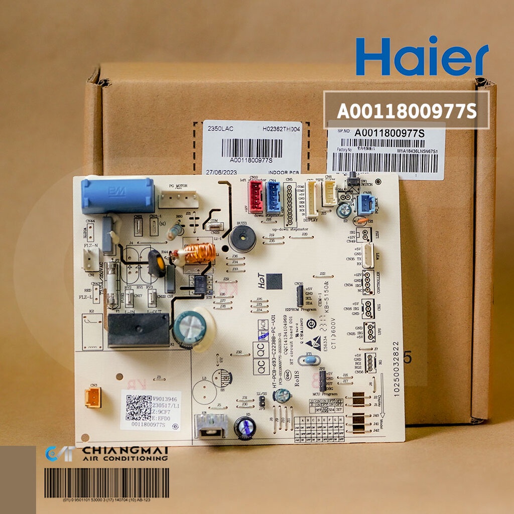 A0011800977S แผงวงจรแอร์ Haier แผงบอร์ดแอร์ไฮเออร์ แผงบอร์ดคอยล์เย็น ...