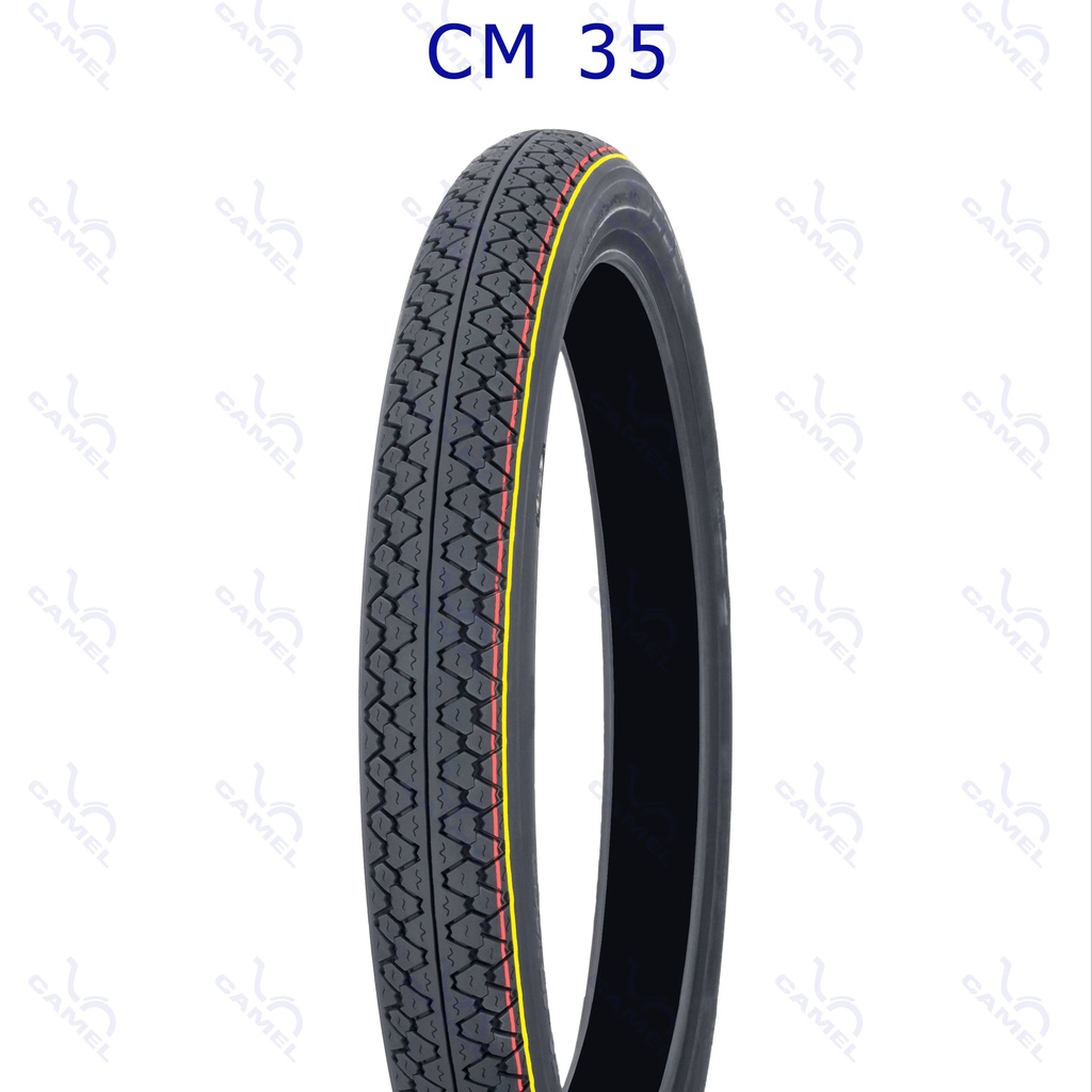 CAMEL คาเมล ยางนอก 2.25-17 (38P) ลาย CM35 (แบบใช้ยางใน) ยางใหม่ ส่งตรง ...