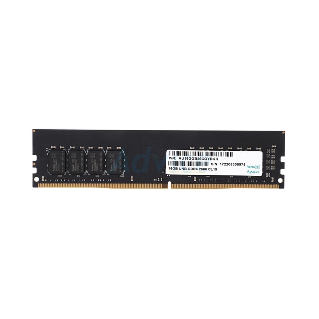RAM DDR4(2666) 16GB APACER (EL.16G2V.GNH) | Shopee Thailand