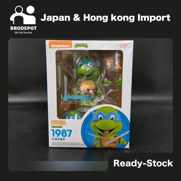 [Ready stock]Good Smile Company NENDOROID LEONARDO TEENAGE MUTANT NINJA ...