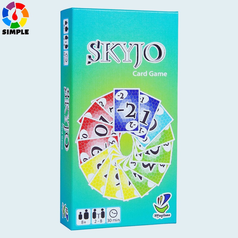 SKYJO - The entertaining card game for kids and adults. The ideal game ...