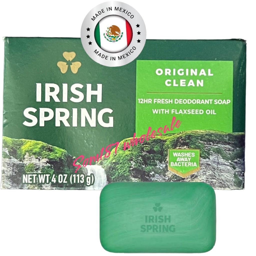 IRISH SPRING ORIGINAL BAR SOAP ไอริช สปริง ออริจินอล สบู่ก้อน 113g ...