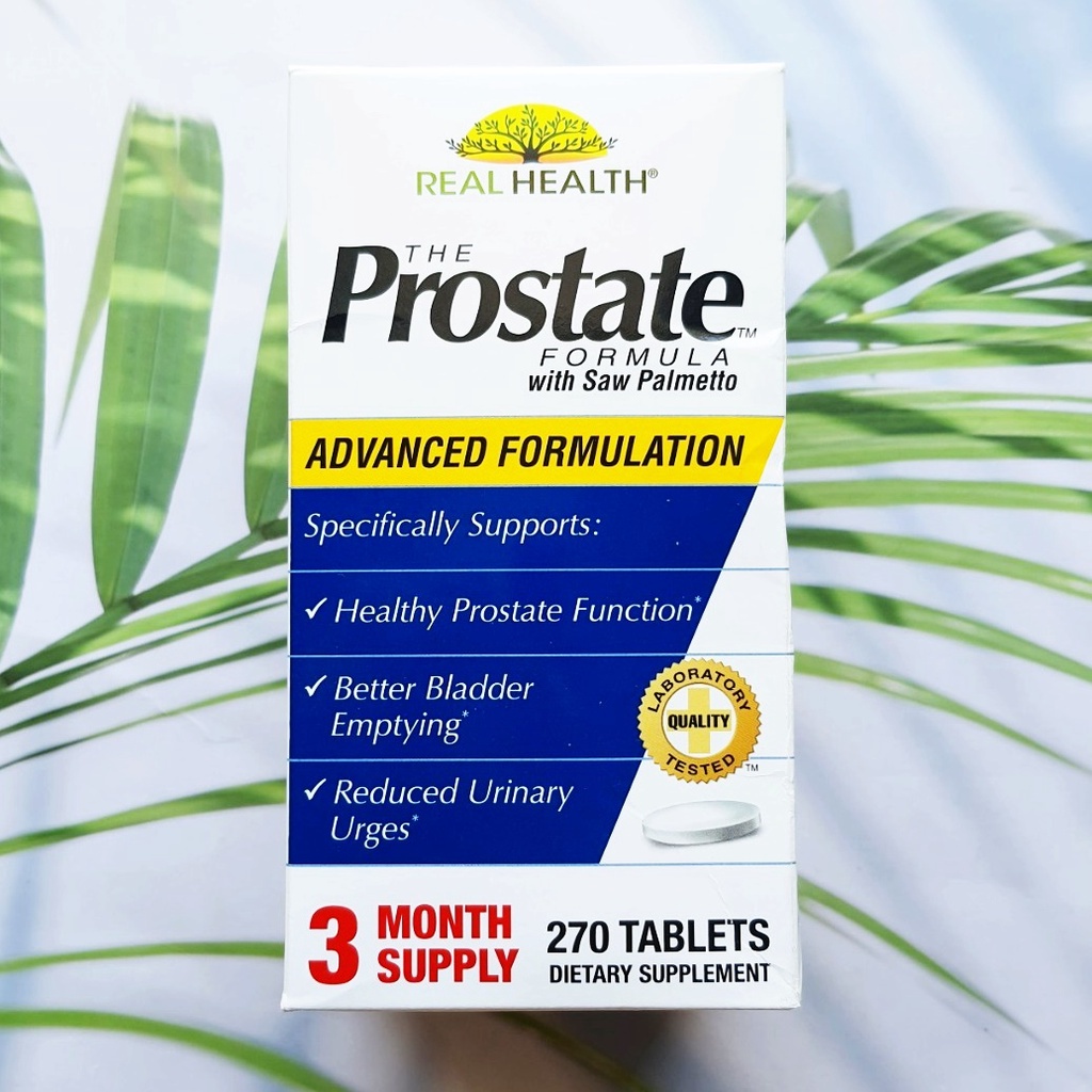 The Prostate Formula with Saw Palmetto 270 Tablets (Real Health ...