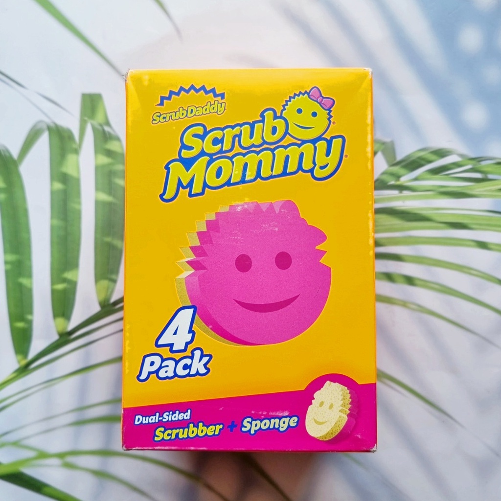 ฟองน้ำอเนกประสงค์ แบบ 2 ด้าน Scrub Mommy® Dual-Sided Scrubber and ...