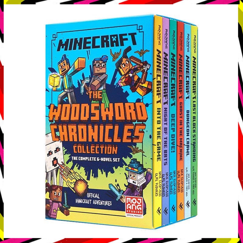 Minecraft Books Minecraft woodsword Chronicles Collection 6 เล่ม ...