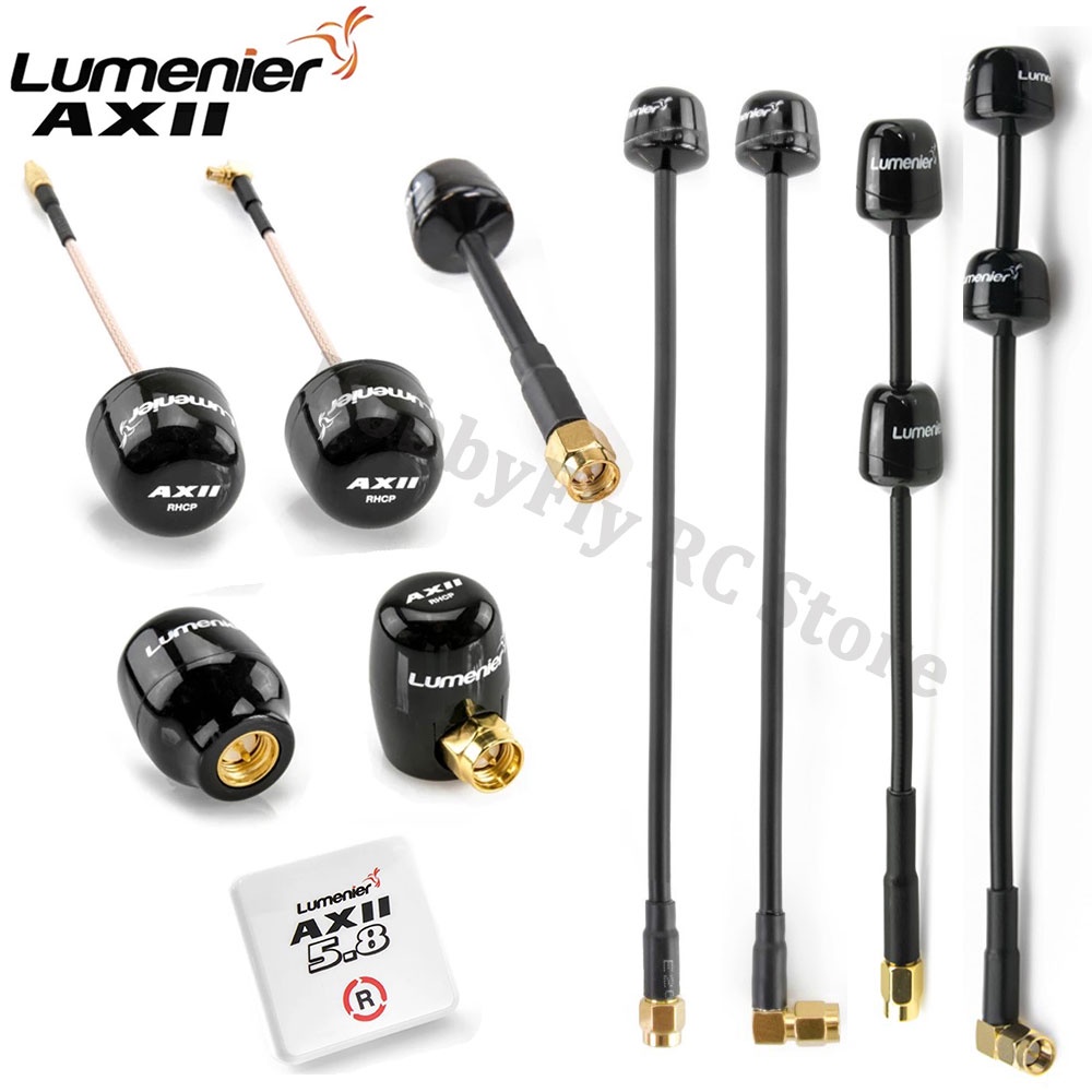 Rush Lumenier AXII 2 5.8GHz 2.2dBi เสาอากาศ FPV MMCX แพทช์ เสาอากาศคู่ ...