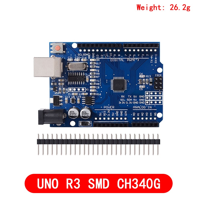 ชิป UNO R3 ATMEGA16U2 UNO R3 MEGA328P CH340G สําหรับ Arduino UNO R3 ...