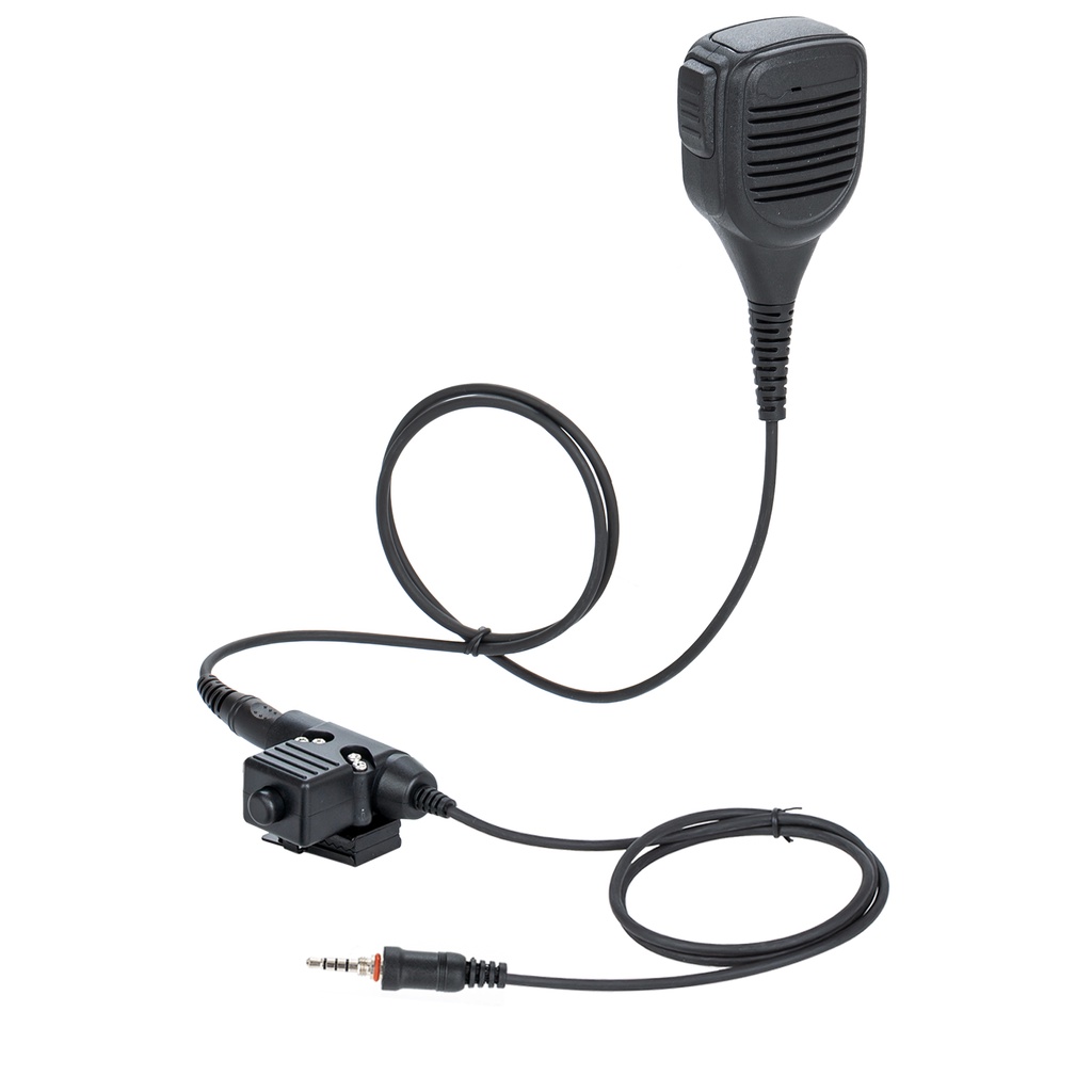 ไมโครโฟนลําโพงวิทยุสื่อสาร 7.1 มม. พร้อมอะแดปเตอร์ U94 PTT สําหรับ ...