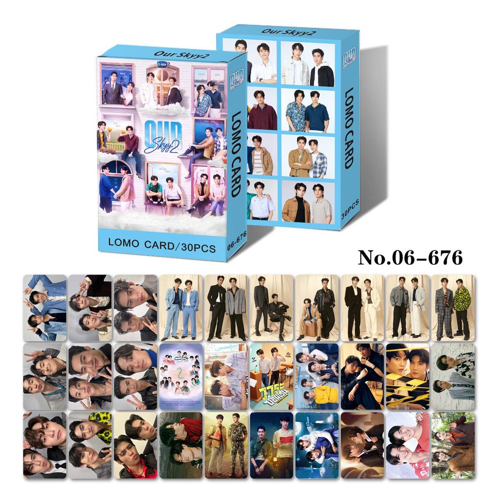 Photocard 30P My School President,First Khao tung,Joong Dunk,Meen Ping ...