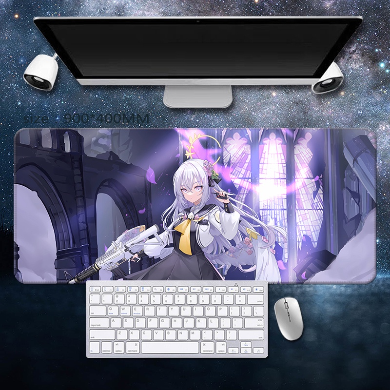 Blue Archive mouse pad oversized sorasaki hina/Misono Mika/Sunaōkami ...