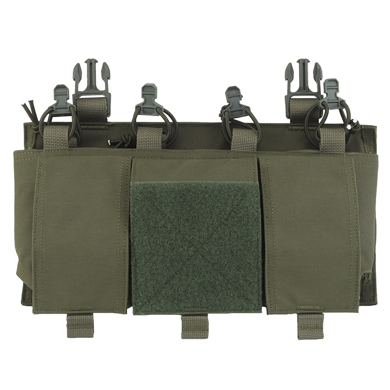 Idogear กระเป๋ายุทธวิธี Quad สําหรับแผงด้านหน้า 556 Mag Chest Rig พร้อม ...