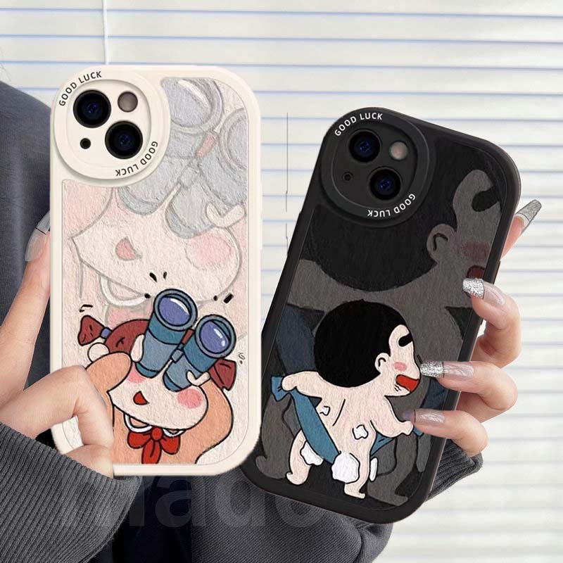 Cute Cartoon Casing Samsung Galaxy A15 A05 A05S A12 A13 A23 A73 A72 A53 A33 A52 A52S A11 A31 A70 ...