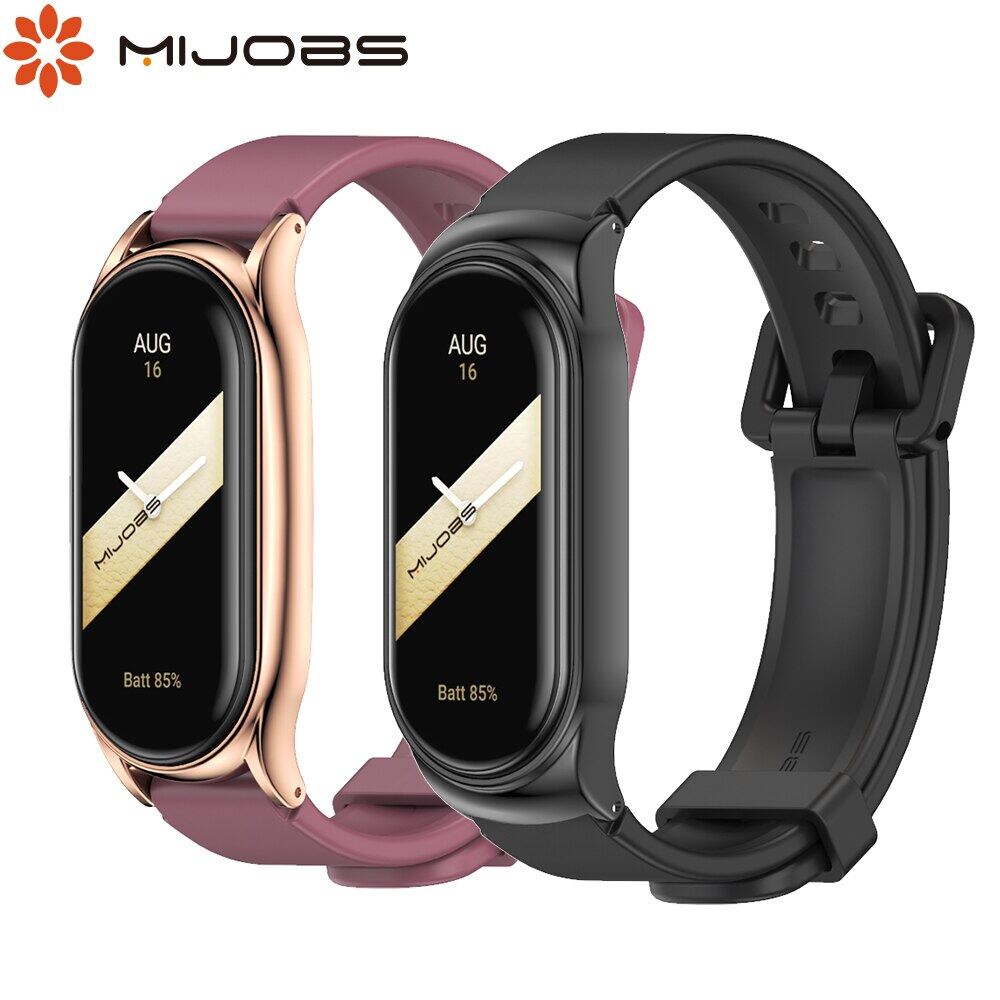 Mijobs สําหรับ Xiaomi Mi Band 9 8 สร้อยข้อมือสมาร์ทสําหรับ Mi Band 8 ...
