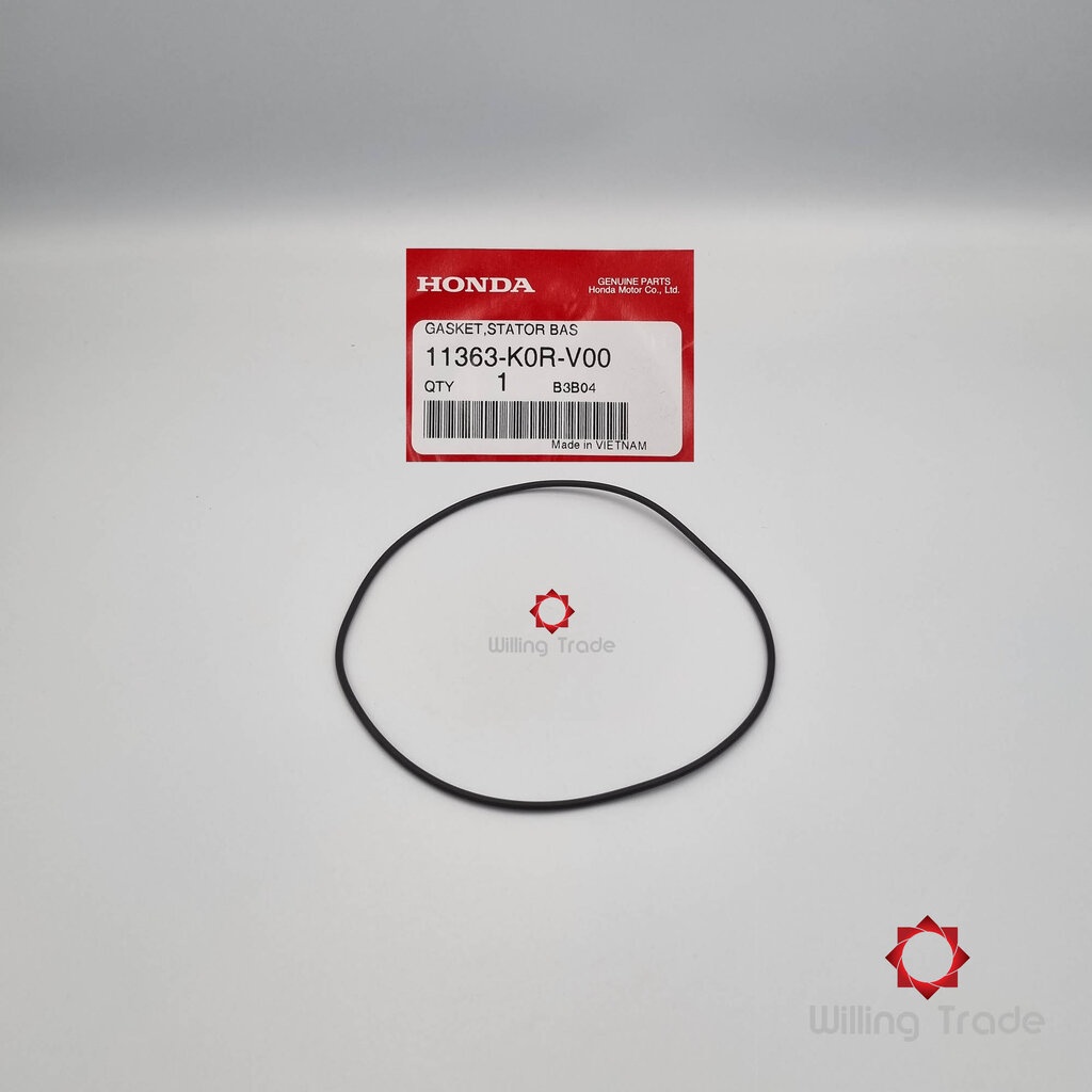 ปะเก็นฐานชุดลวดสเตเตอร์ (WX454) HONDA: (11363-KOR-V00): CLICK 160 ...