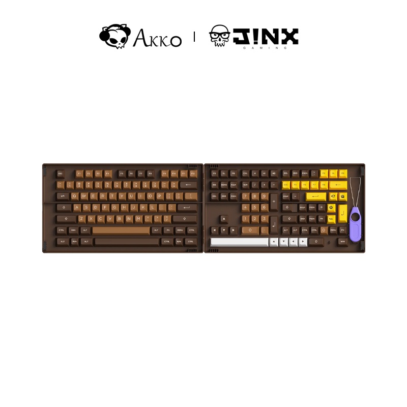 Akko Chocolate Keycap Set(178-key) - คีย์แคปเซ็ต | Shopee Thailand