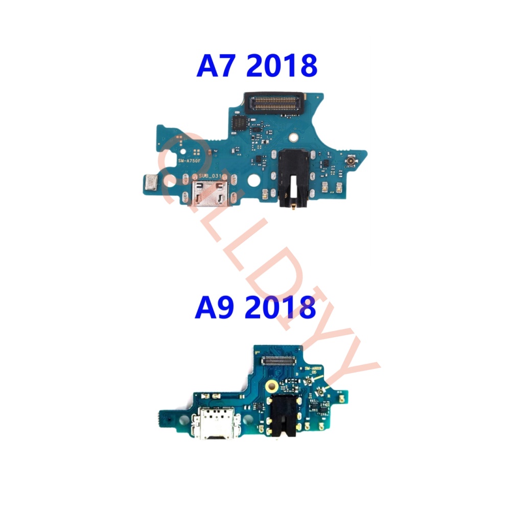 ใหม่ บอร์ดเชื่อมต่อสายชาร์จ USB สําหรับ Samsung Galaxy A7 2018 A750 ...