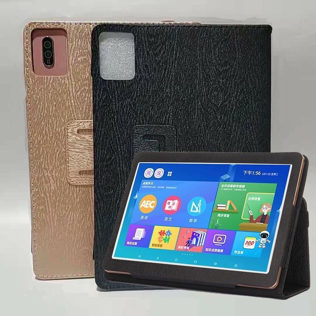 ซองหนัง PU สําหรับ Dotpad PAD 2 10.1 "นิ้วAndroid 13 ผ้าไหมรูปแบบฝาครอบ ...