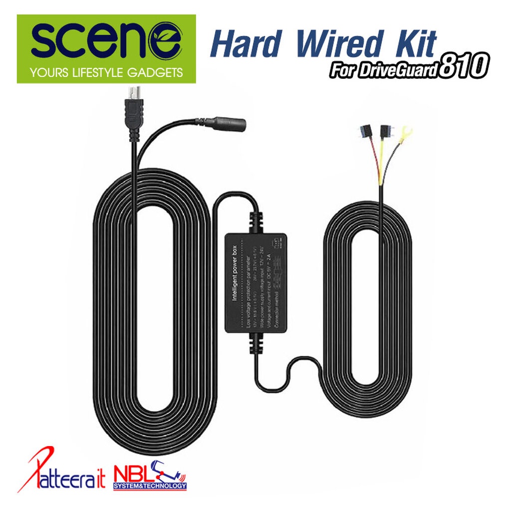 Scene สายต่อตรงบันทึก 24 ชม. ใช้กับ scene รุ่น driveguard 810 | Shopee ...