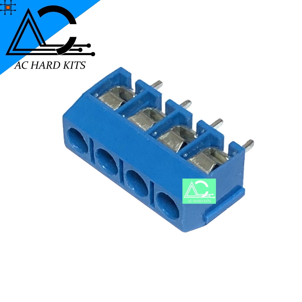 Terminal Connector 4 pin ระยะห่างระหว่างขา 5 มม. | Shopee Thailand