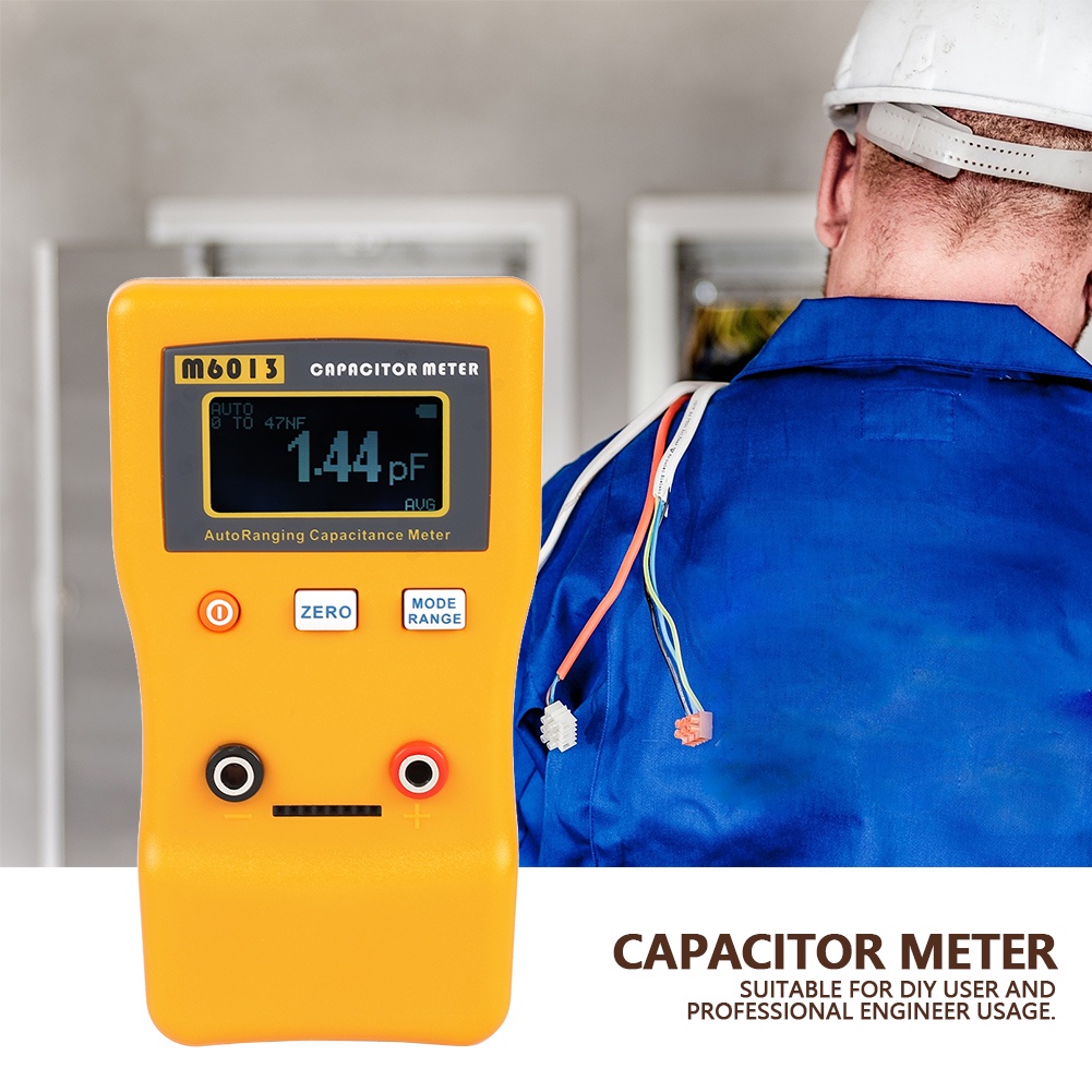 Maxpower M6013 LCD High Precision Capacitor Meter การวัดความต้านทานความ ...