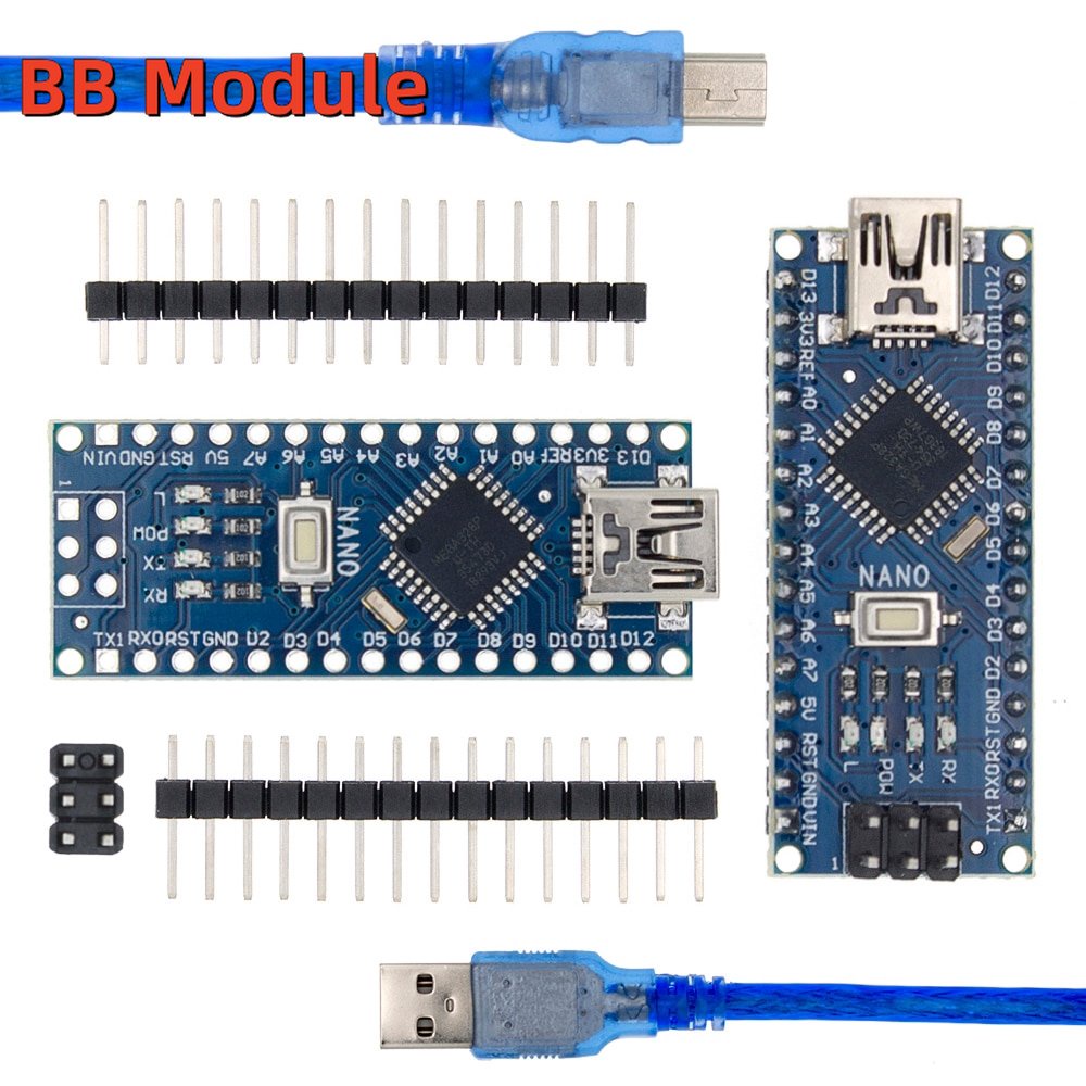 ตัวควบคุม Nano 3.0 พร้อมบูทโหลด สําหรับไดรเวอร์ USB arduino CH340 16Mhz ...