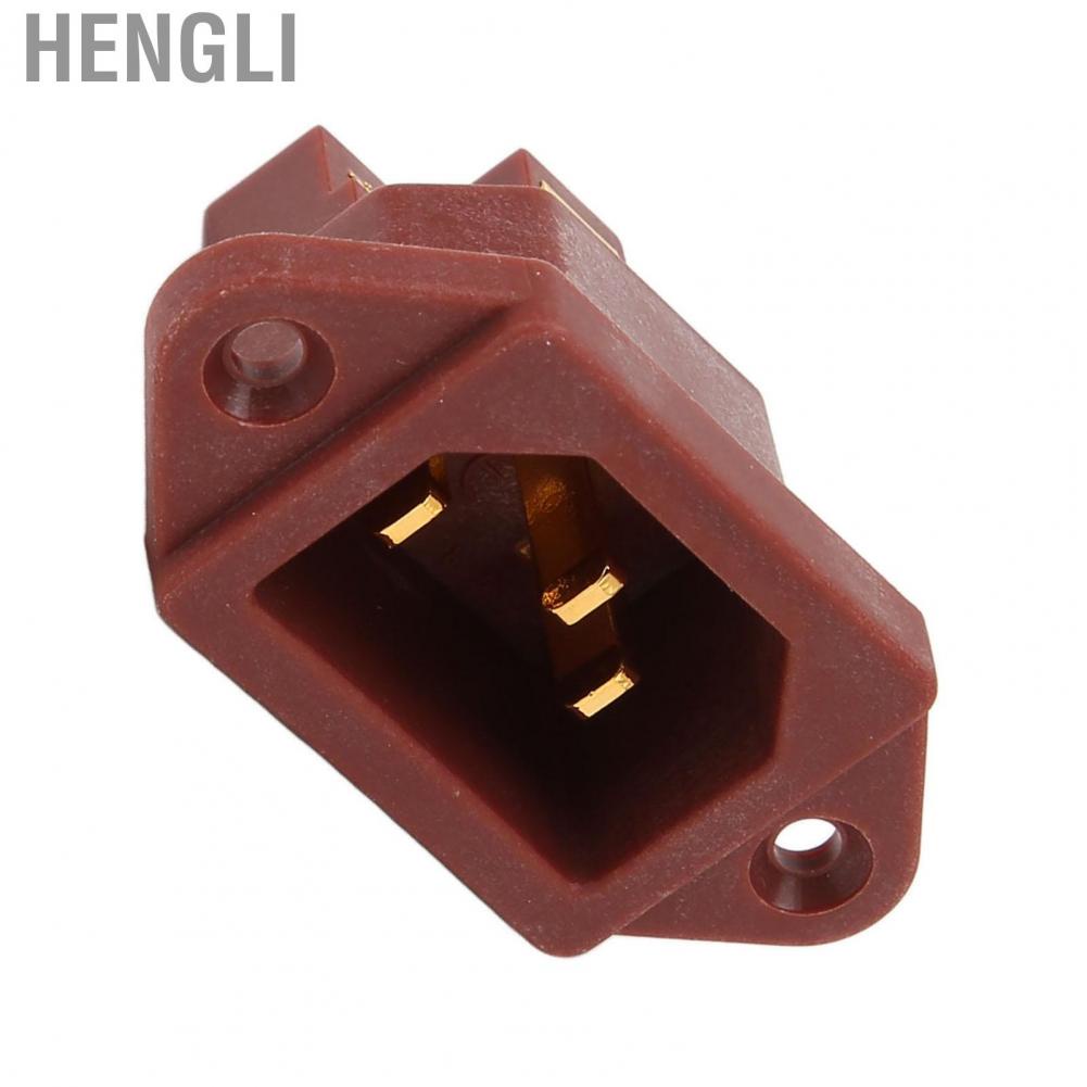 Hengli AC Power Socket Pure Red Copper Prevent Oxidation Reduce Signal ...