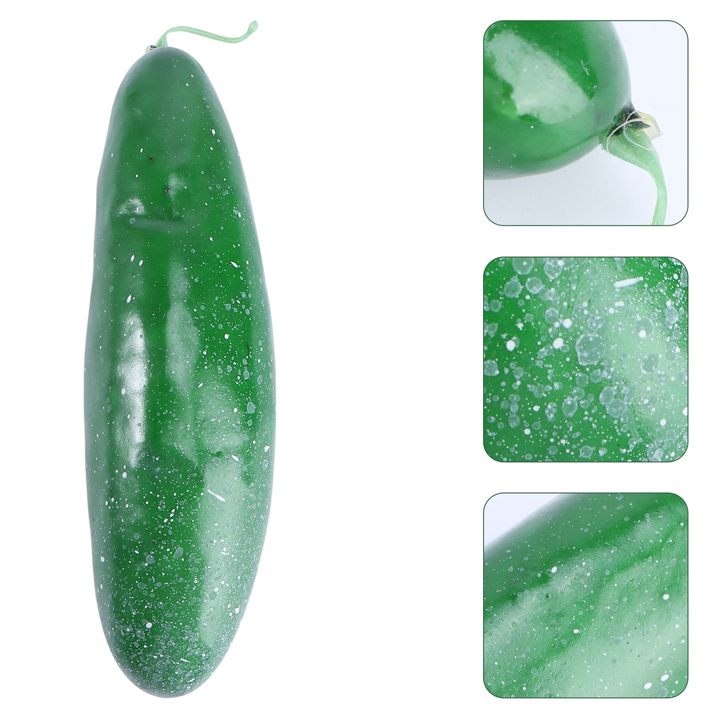 Cucumber Vegetables Simulation Play Fake Green Grocery Vegetable ...