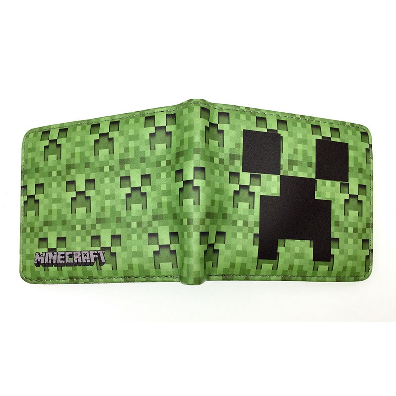 กระเป๋าสตางค์ หนัง PU ลายการ์ตูน Minecraft เหมาะกับของขวัญวันเกิด ...