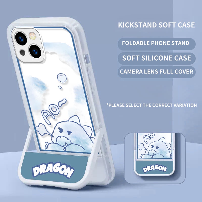 Kickstand Casing สําหรับ Vivo Y78 Y02 Y19 Y16 V27e V25 S1 Pro การ์ตูน ...