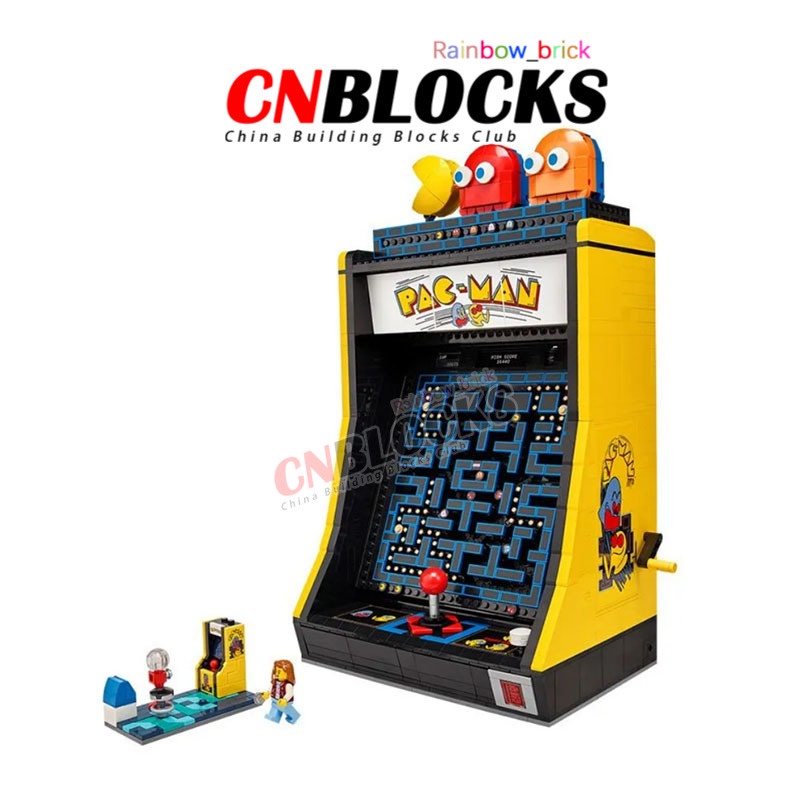 ของเล่นตัวต่อเกม Pac-Man Pac-Man คลาสสิก DIY สําหรับเด็ก | Shopee Thailand