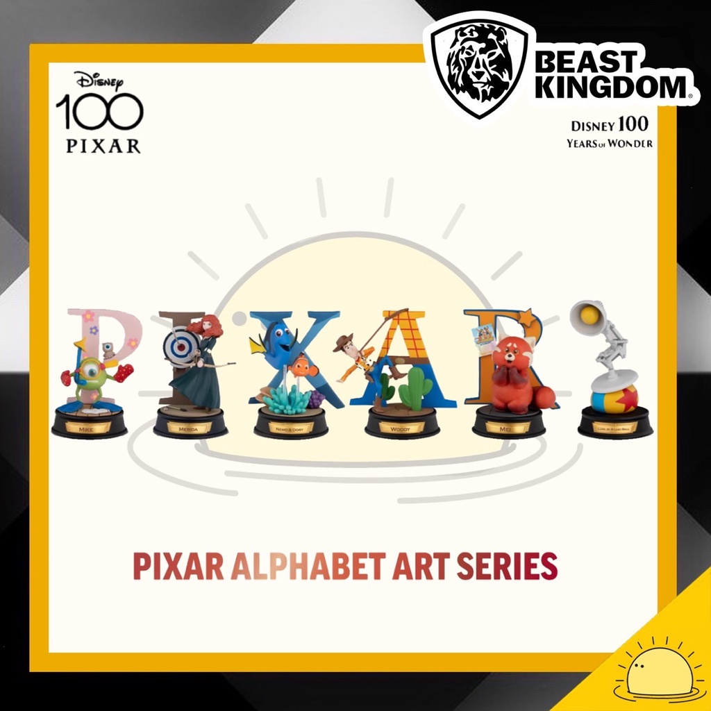 Disney 100 Years of Wonder Series Pixar Alphabet Art Series Blind Box ...