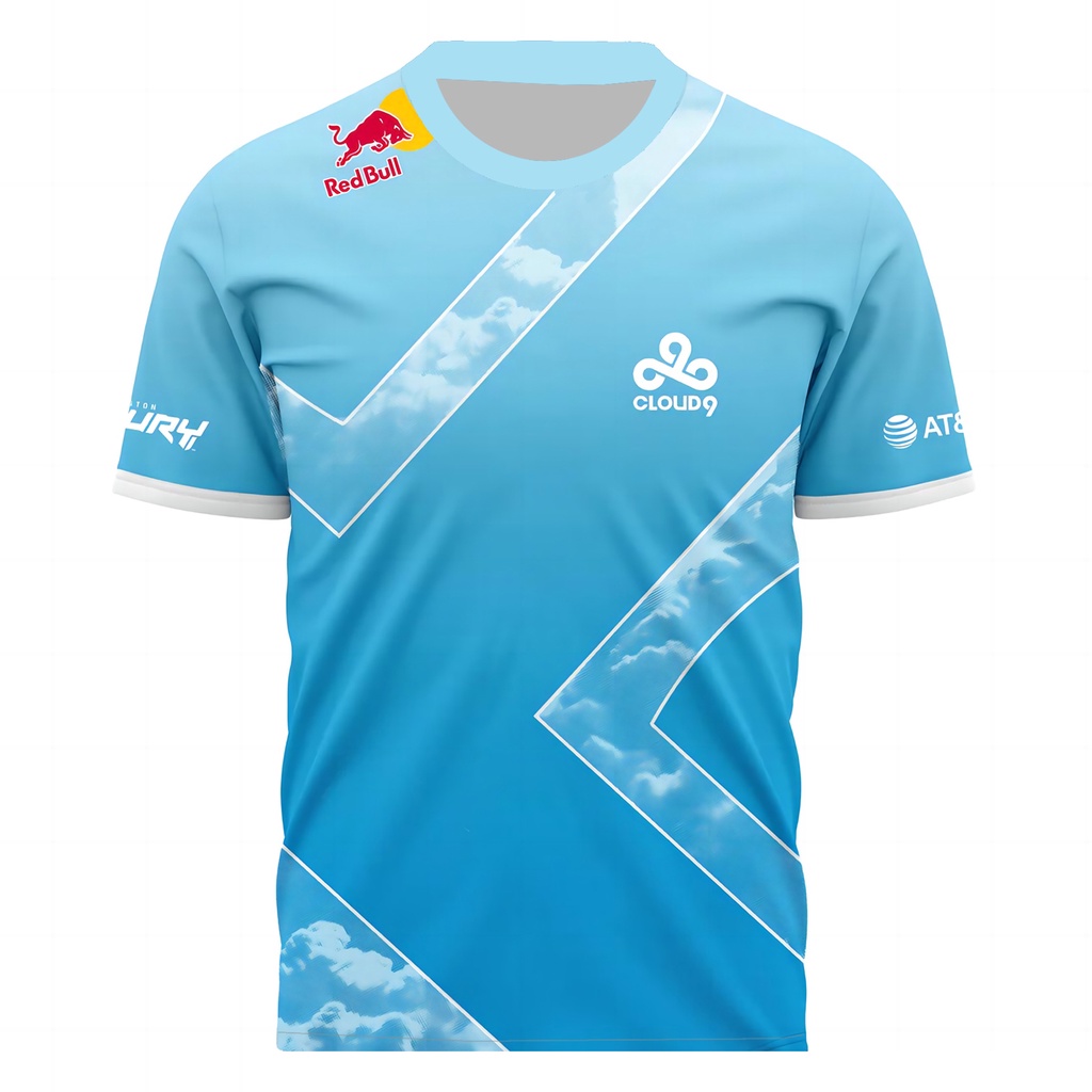 เสื้อกีฬาแขนสั้น ลายทีม STRATUS CSGO LOL VAT Cloud9 แฟชั่นฤดูร้อน 2023 | Shopee Thailand
