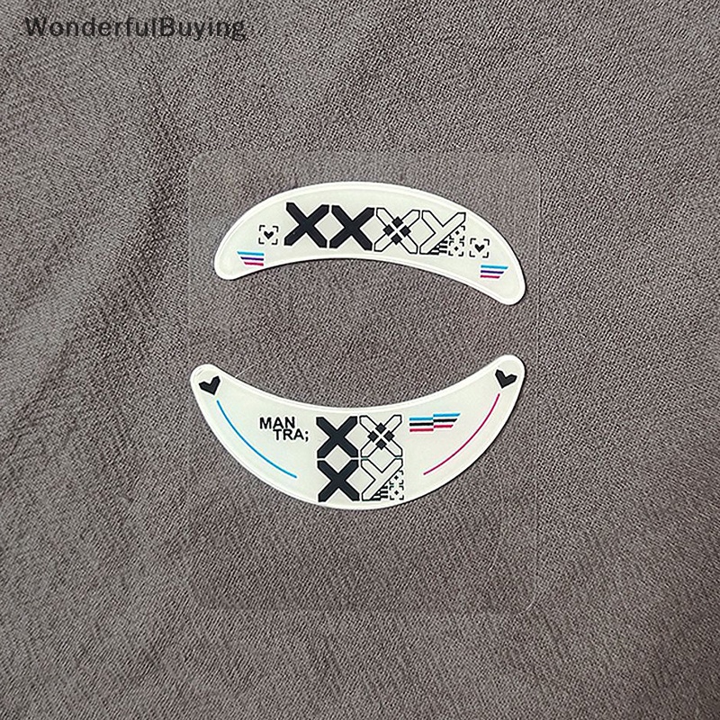 Wbth แผ่นสติกเกอร์ติดขาเมาส์เล่นเกม แบบโค้ง ไร้สาย สําหรับ VGN ...