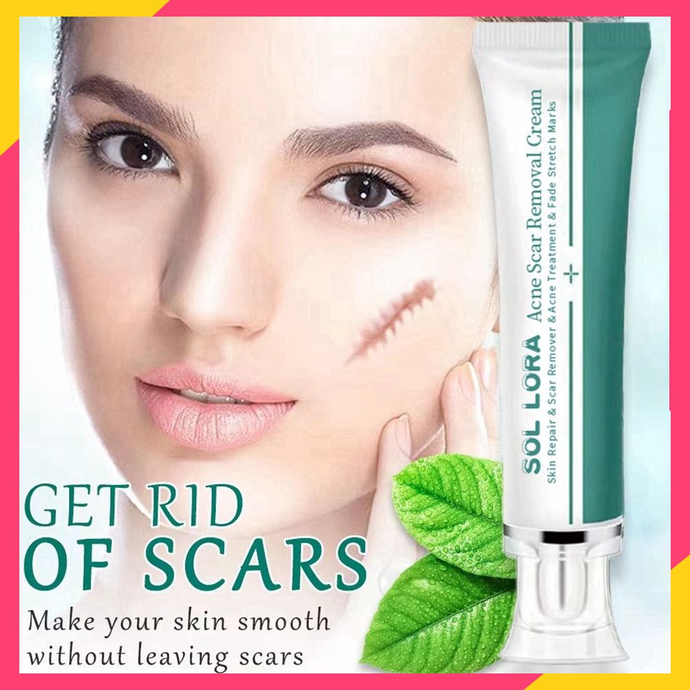 Sol LORA ครีมซ่อมแซมผิว รอยแผลเป็นจากสิว รอยแผลเป็นจากการผ่าตัด รอยแตก ...