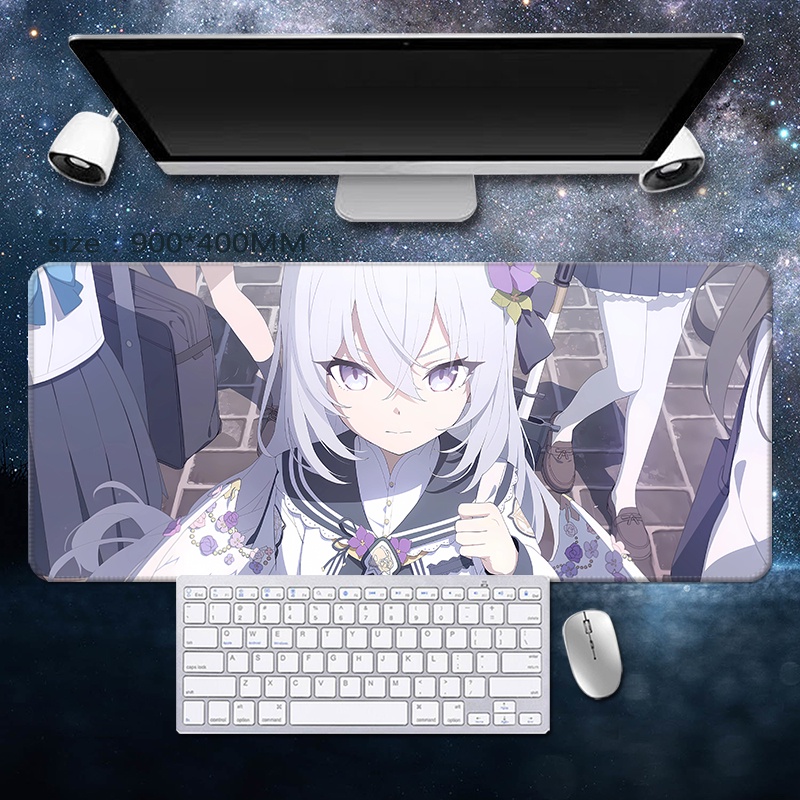 Blue Archive mouse pad oversized sorasaki hina/Misono Mika/Sunaōkami ...