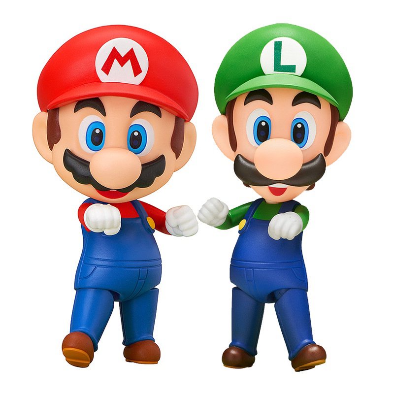 [พร้อมส่ง] ฟิกเกอร์ GSC Laughing Club Super Mario Nendoroid Mario Louis ...