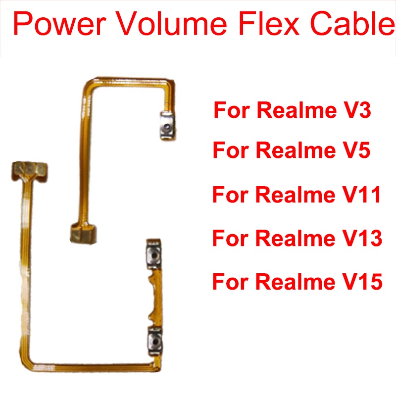 สายแพรปุ่มปรับระดับเสียง ด้านข้าง สําหรับ Oppo Realme V3 V5 V11 V13 V15 5G | Shopee Thailand