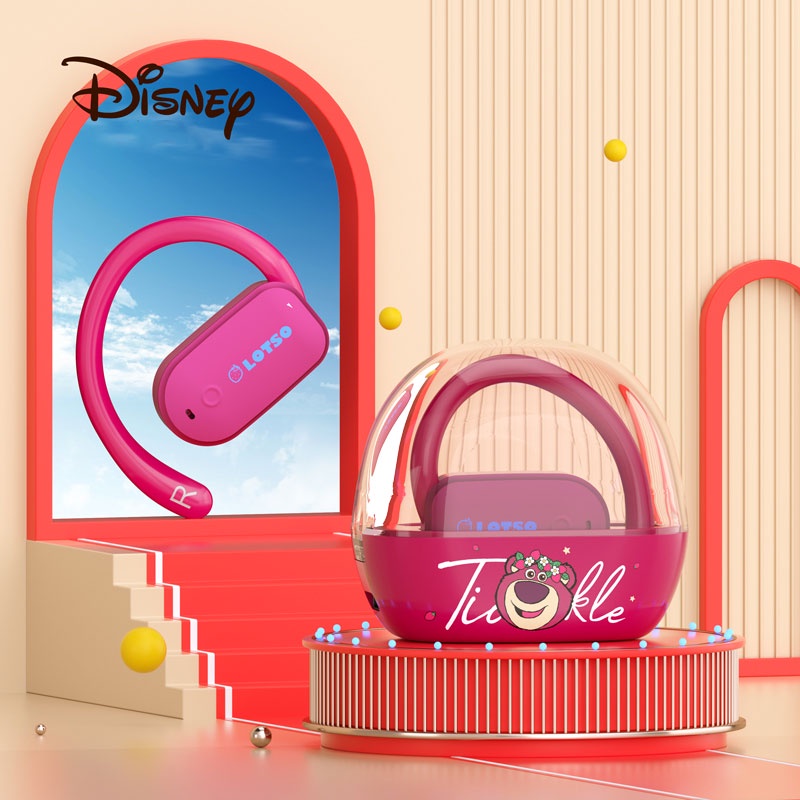 ใหม่ Disney Marvel KT01 OWS หูฟังบลูทูธไร้สาย 5.3 ลายหมีสตรอเบอร์รี่ ...