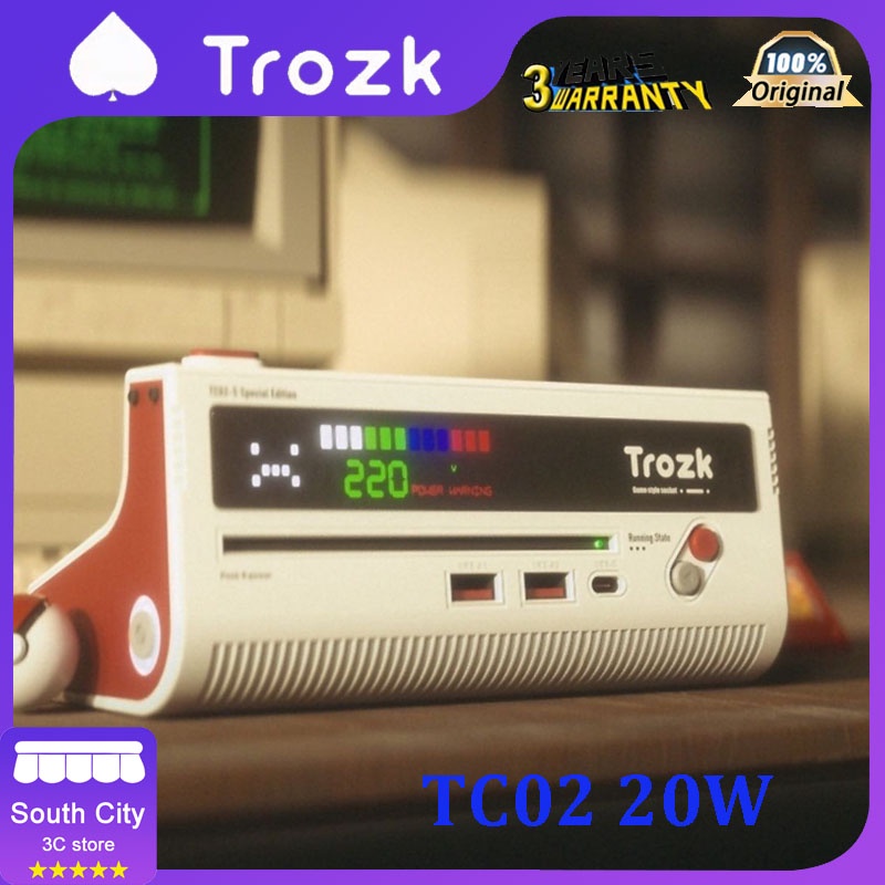 Trozk TC02 45W คลาสสิกสีแดงและสีขาวซ็อกเก็ตเครื่อง Trozk Punk Power ...