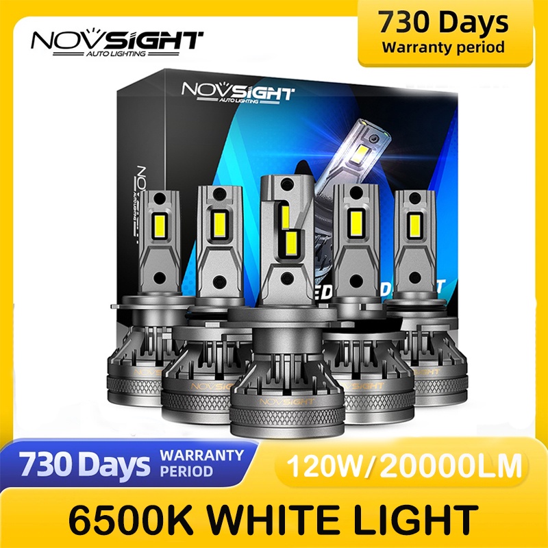 NovSight N37 led ไฟหน้ารถยนต์ 9005 H4 H11 120W 22000Lm ไฟตัดหมอกคู่ ...