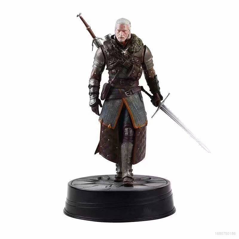 โมเดลฟิกเกอร์ Jason The Witcher 3 Geralt ของเล่นสําหรับเด็ก ตกแต่งบ้าน ...