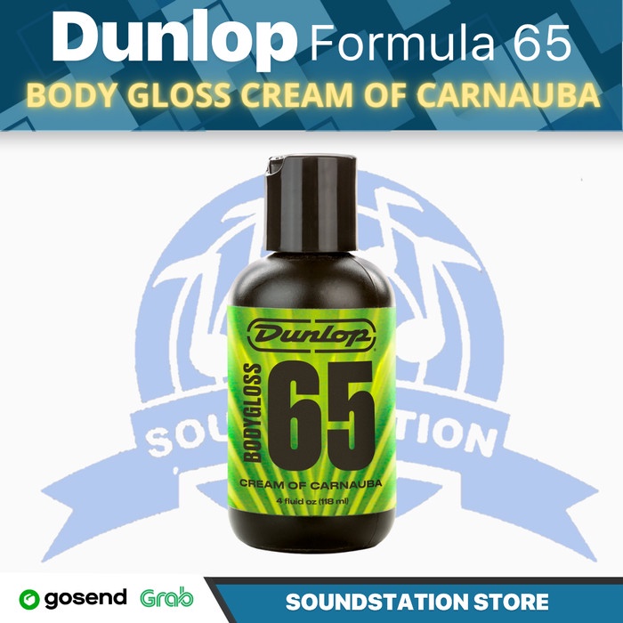 Dunlop FORMULA 65 BODYGLOSS ครีม Carnauba | ครีมทําความสะอาดกีตาร ์ เบส ...