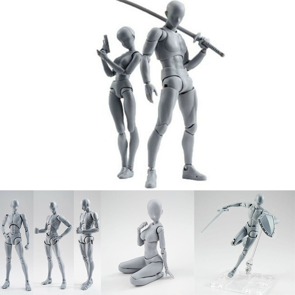 จัดส่งทันที SHF Human Mannequin ฟิกเกอร์ หุ่นโมเดล ชาย หญิง หุ่นฟิกเกอร ...
