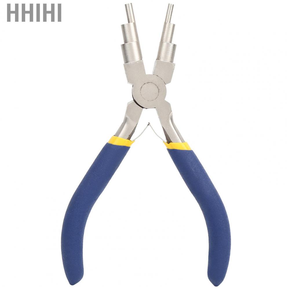 Hhihi Jewelry Pliers -Rust 6 In 1 Round Tip 6-Section DIY Manual ...