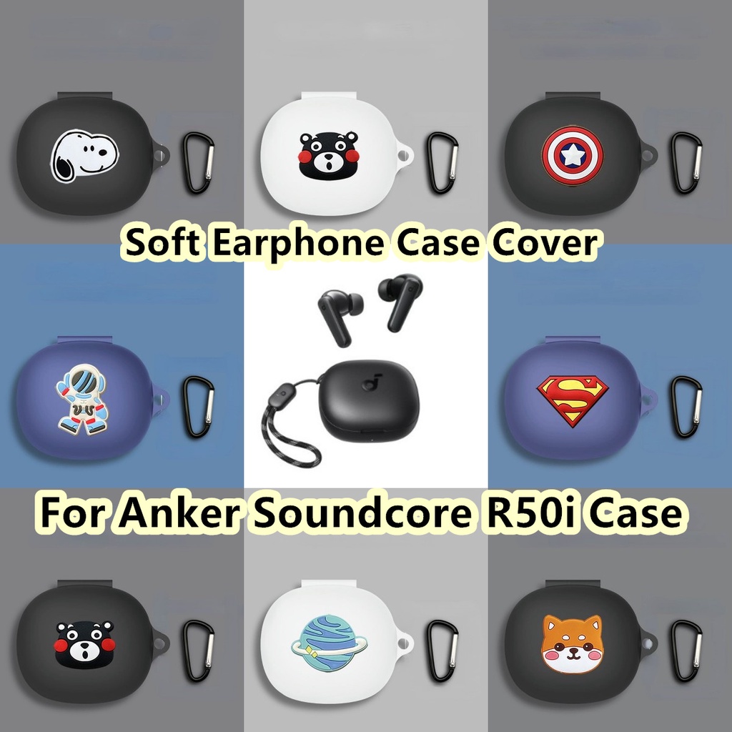 【Case Home】เคสหูฟัง แบบนิ่ม ลายการ์ตูน สําหรับ Anker Soundcore R50i ...