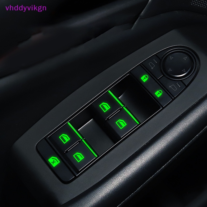 Vhdd สติกเกอร์ปุ่มกดสวิตช์หน้าต่างรถยนต์ เรืองแสงในที่มืด | Shopee Thailand