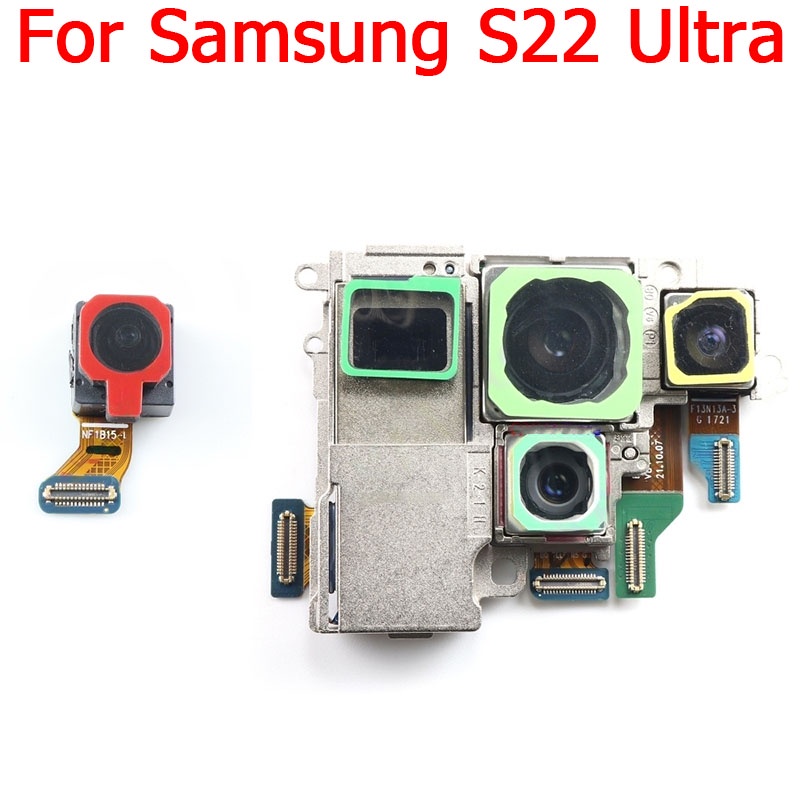 ของแท้ โมดูลกล้องด้านหลัง สําหรับ Samsung Galaxy S22 Ultra 5G SM-S908E ...