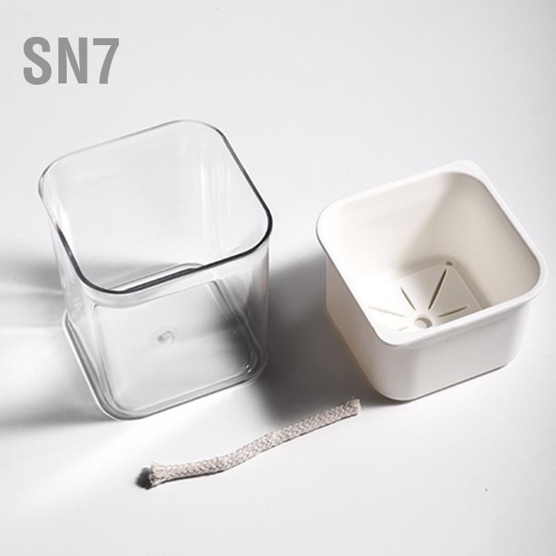 SN7 Water Absorption Planter Indoor Self Absorbed Watering Pot Flower ...