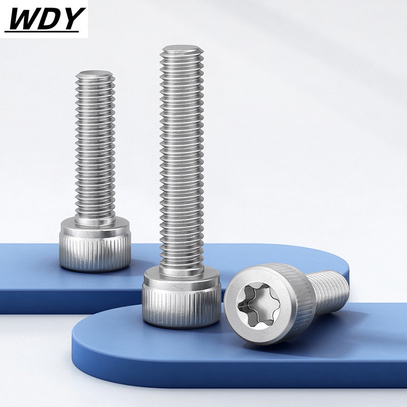 [HNK] สกรูสเตนเลส 304 ทรงกระบอก หกเหลี่ยม กันขโมย M2.5M3M4M5 | Shopee Thailand